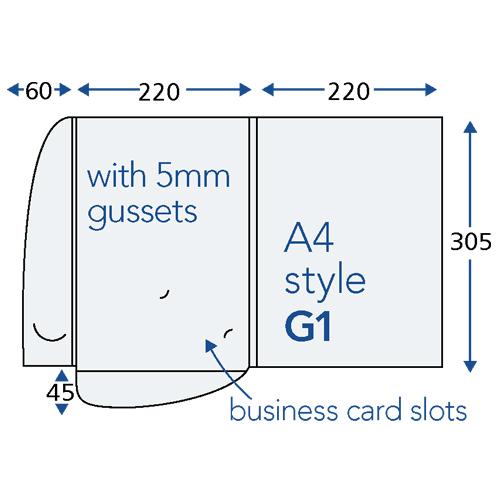 Soft Touch Laminated Folders , Business Essentials